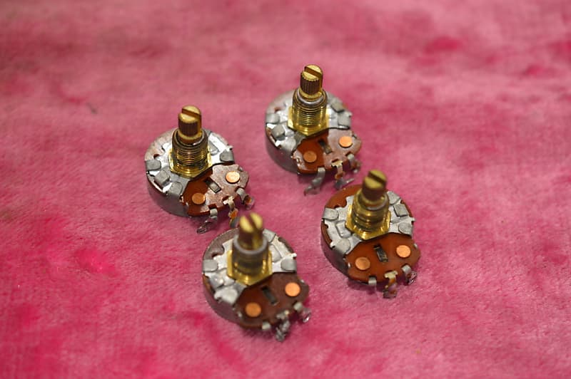 Vintage 1968 CTS 500k Pot Set - Gibson Les Paul Standard | Reverb UK