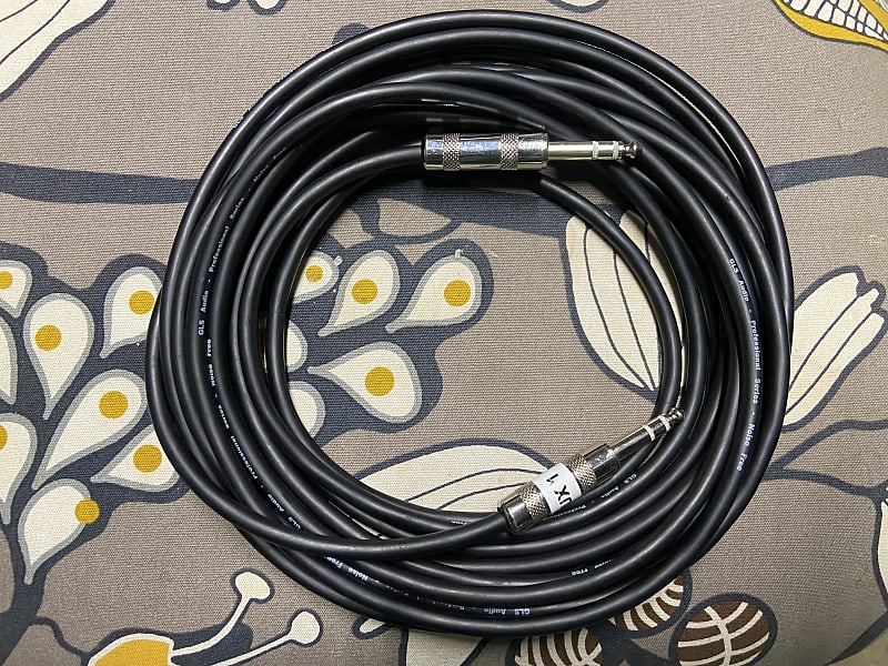 GLS Audio 25 foot TRS to TRS cable 2019 | Reverb