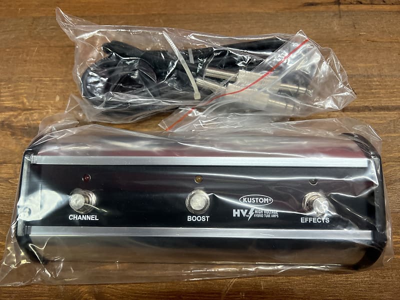 Kustom KACFS301 Footswitch for HV100 and HV65 tube amps | Reverb