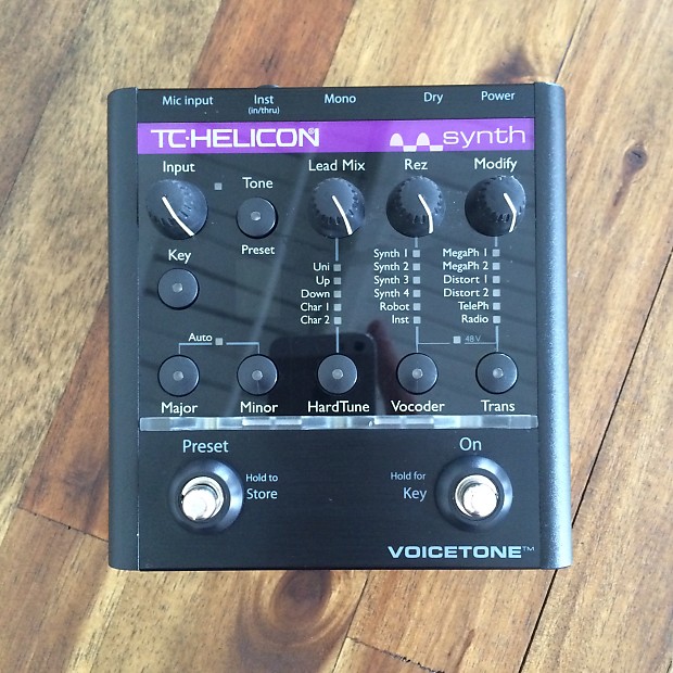 TC Helicon VoiceTone Synth | Reverb