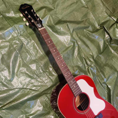 Epiphone 1963 Reissue EJ-45 WR Wine Red Acoustic Guitar | Reverb