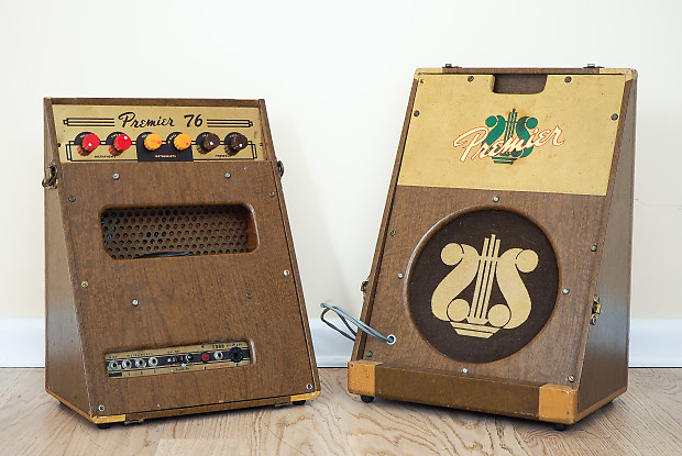 1958 Premier 76 Multivox Vintage USA-made Tube Amplifier w/ | Reverb