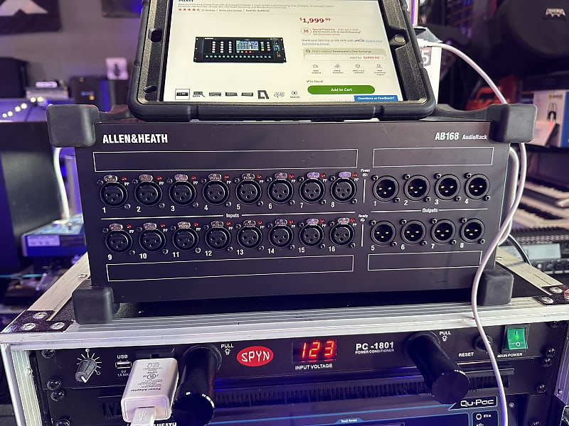 Allen & Heath AB168 Audio Rack Bundle | Reverb