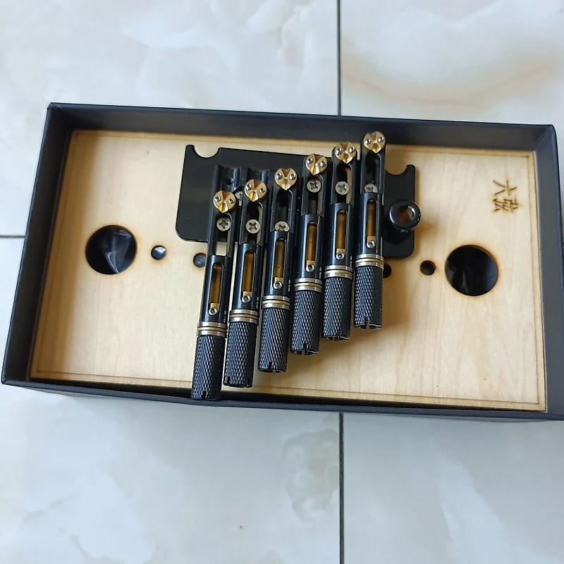 6 String Headless Guitar Bridge Tremolo with Brass Block | Reverb