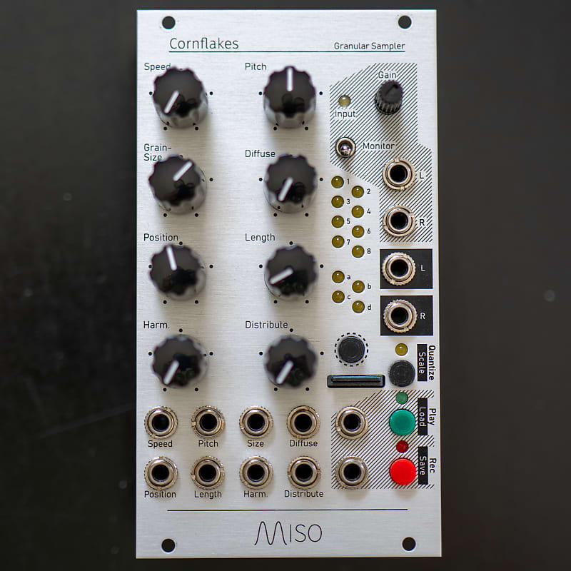 Miso Modular Cornflakes Stereo Granular Sampler | Reverb