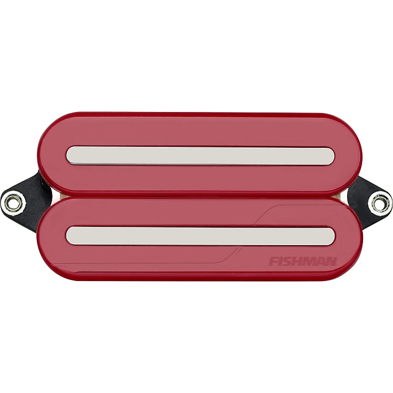 Fishman Fluence Modern Open-Core Alnico Humbucker Pickup, Red | Reverb