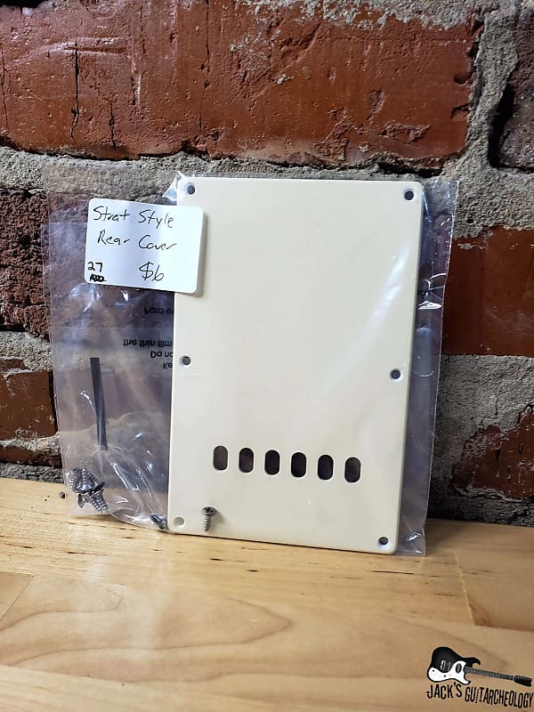 Relic Stratocaster Tremolo Cover Back Plate #27 | Reverb Australia
