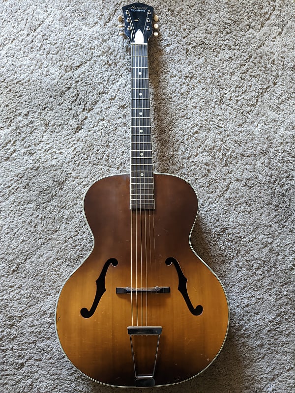 Vintage USA Harmony Monterrey 6 String Archtop! | Reverb