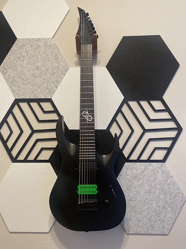 Solar Guitars AB2.7C - Carbon Black Matte | Reverb