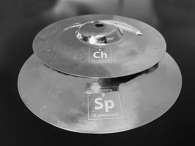 Chemistry B20 8" Mini China / 9" Splash Compound Cymbal Stack | Reverb