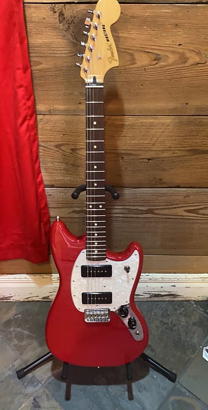 2016 Fender Torino Red Offset Series Mustang 90 | Reverb