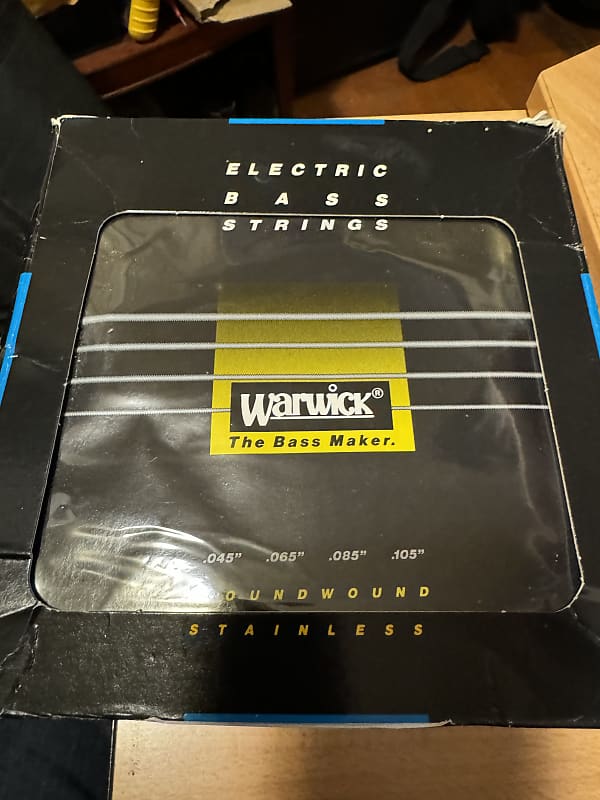 Warwick 6 packs of Round wound bass strings 4 string | Reverb