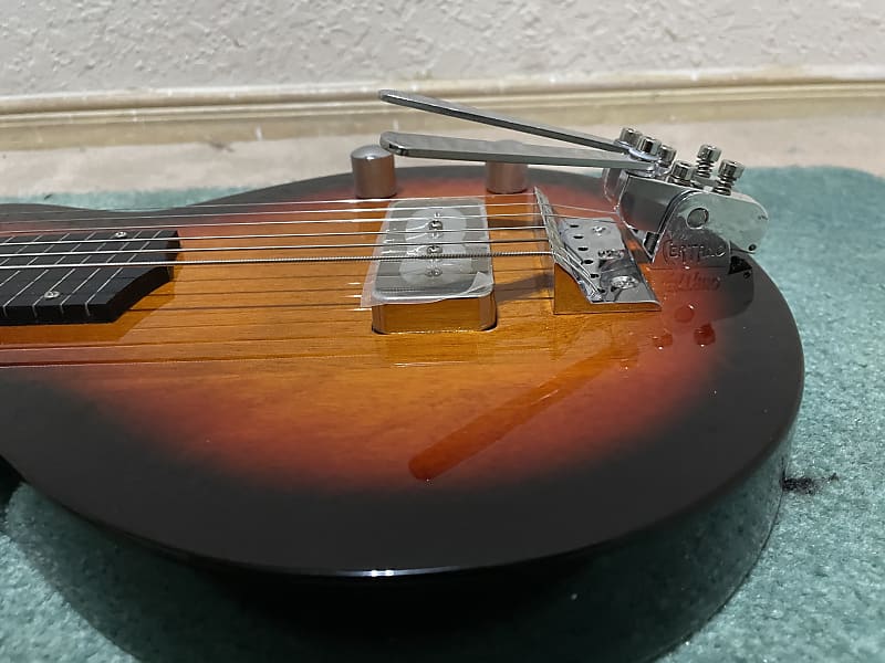 Lap Steel Guitar Okoume wood with finger pedals or string | Reverb