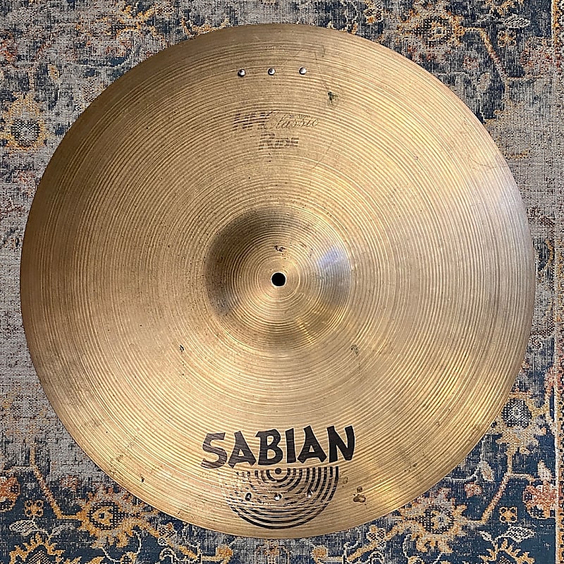 DRY Sabian HH Hand Hammered Classic Sizzle Ride 20” 2168 g | Reverb