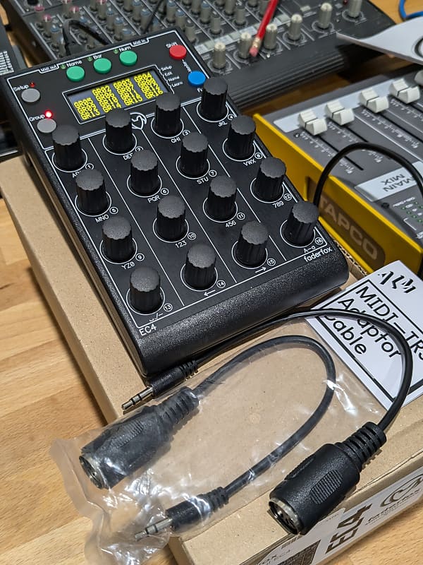 Faderfox EC4 MIDI encoder controller | Reverb