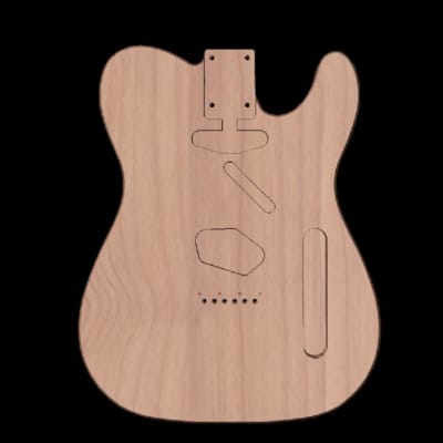 T style body Santos Mahogany made in Brazil | Reverb