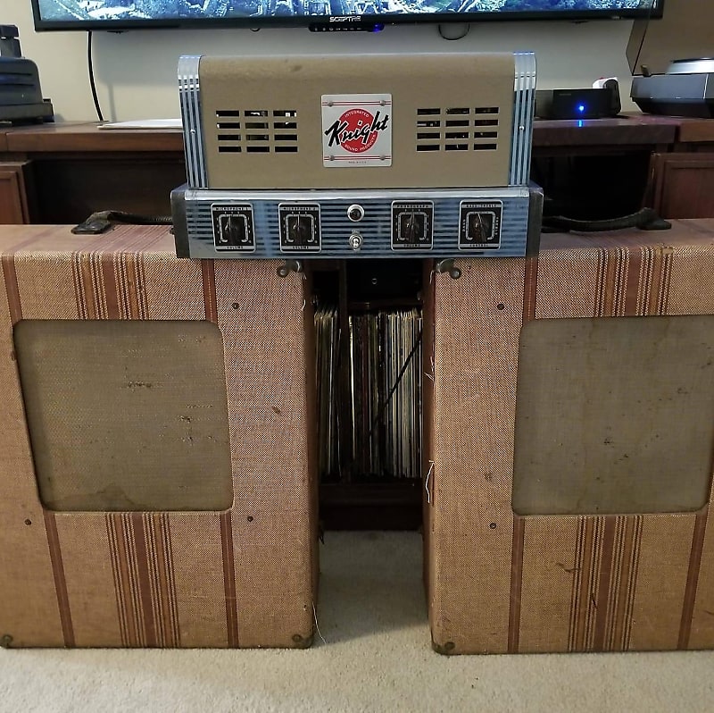 1939 Knight Vintage Suitcase Tube Guitar Amp | Reverb