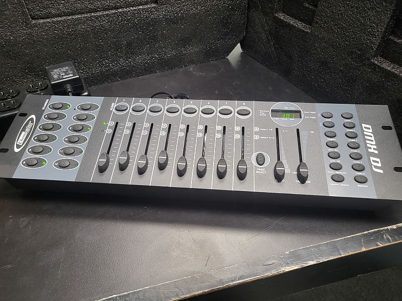 Eliminator Lighting DMX12 DMX DJ Lighting Controller - Black | Reverb