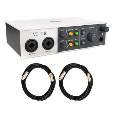 Universal Audio Volt 2 USB-C Audio Interface Bundle with 2 | Reverb