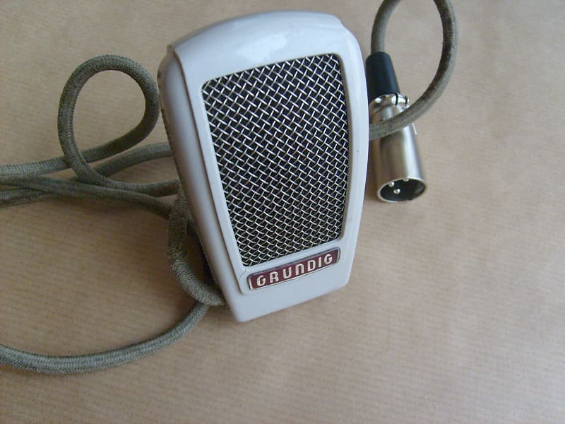 Microphone Grundig GDM 15 XLR Vintage | Reverb