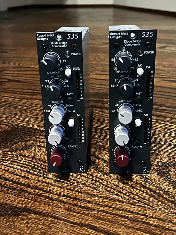 Pair Rupert Neve Designs 535 Diode Compressors - Excellent | Reverb