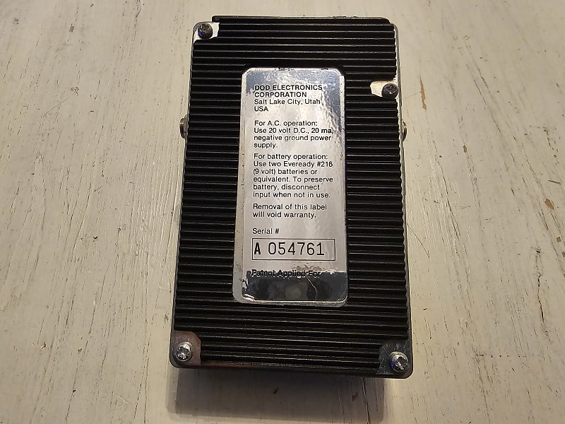 DOD Performer Wah Filter 545-A | Reverb