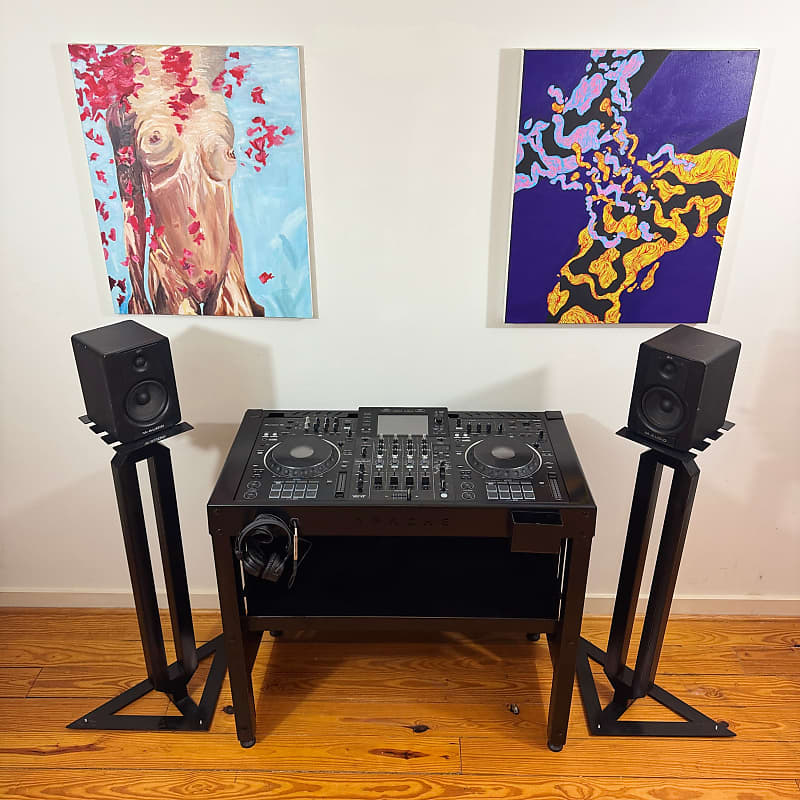 Apache Workbench DJ Controller Booth-Speaker Mounts / Device | Reverb