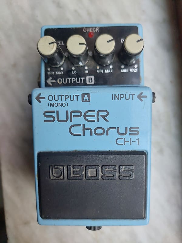 Boss CH-1 Super Chorus (Blue or Pink Label) 1989 - 2001 - | Reverb