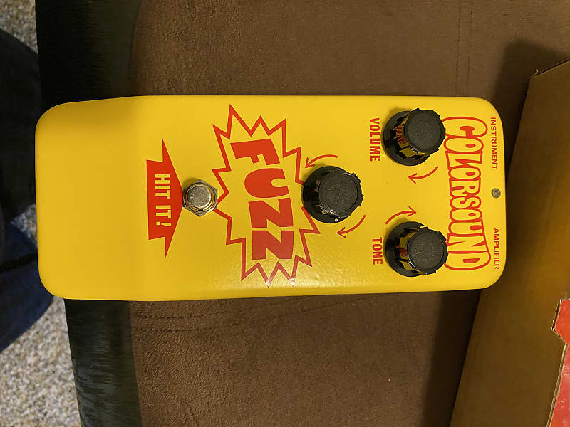 Colorsound Supa Jumbo Fuzz 2022 - Yellow | Reverb