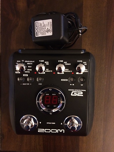 Zoom G2 Guitar Effects Pedal with Drum Machine | Reverb