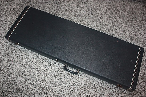 1983 1984 Fender Jazz Precision bass hard case tolex | Reverb Canada