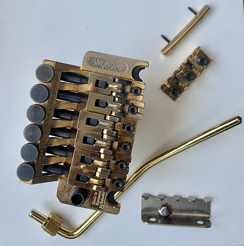 Schaller Gold Original Floyd Rose® Locking Tremolo System | Reverb
