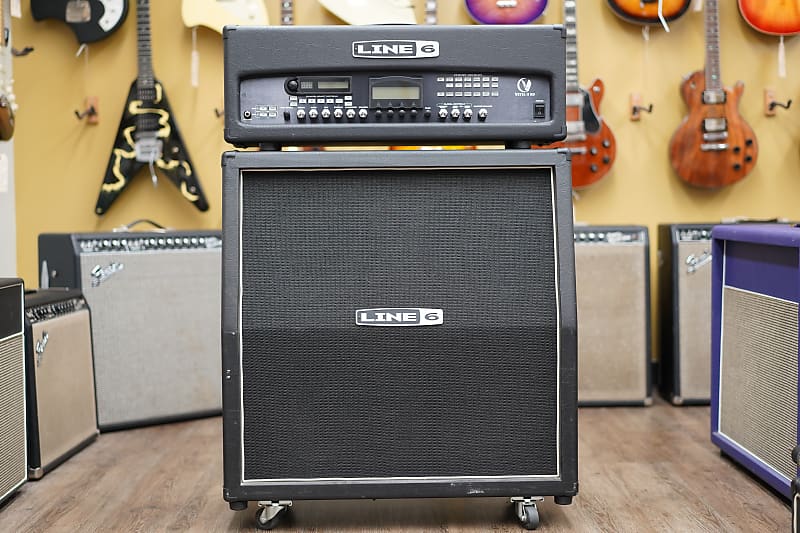 LINE 6 Vetta II HD 300w Stereo Amp w/Footswitch And Matching | Reverb