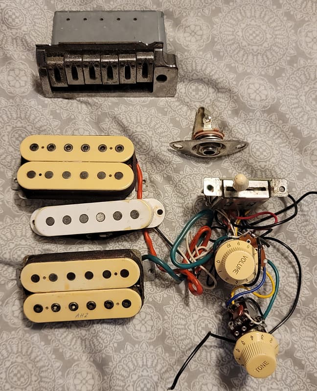 Ibanez RX 650 HSH Complete Wiring Harness and Bridge | Reverb