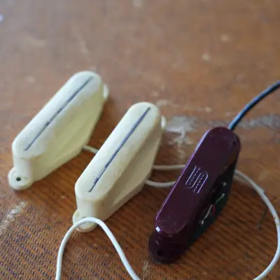 1980s Seymour Duncan Rail Pickups Red Hot Stack | Reverb