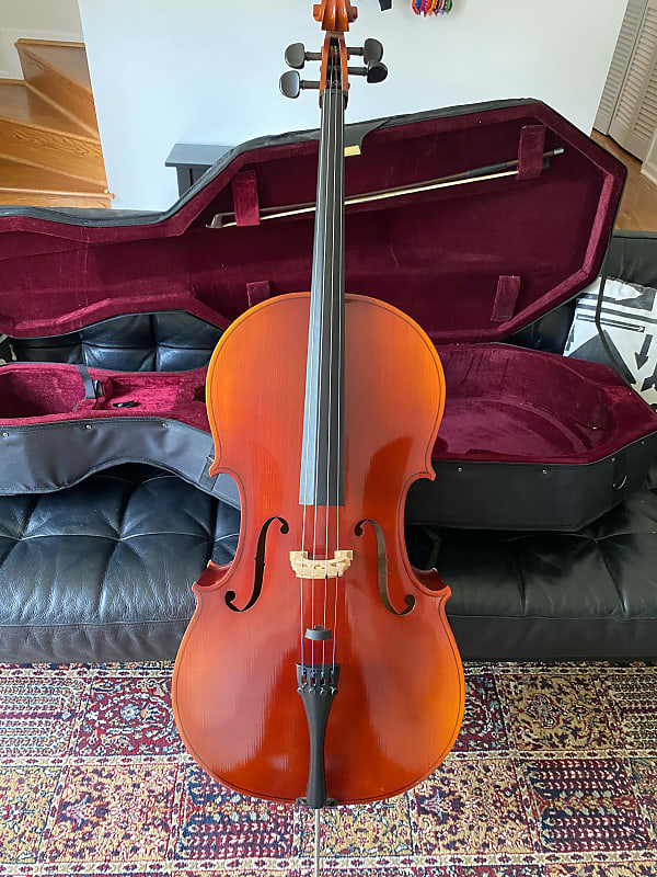 Wilhelm Eberle Full-Size Cello 1990s - Natural | Reverb