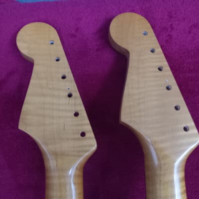 Hand made Pre CBS 64 Stratocaster neck clay dots | Reverb France