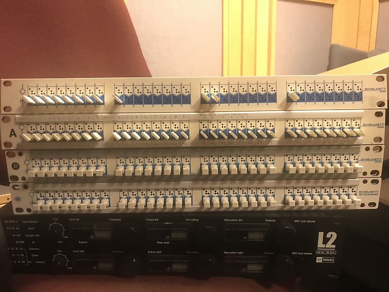 Complete Ghielmetti patchbay setup | Reverb