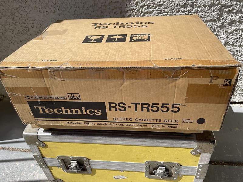 Vintage Technics RS-TR555 Stereo Cassette Deck 1990 | Reverb