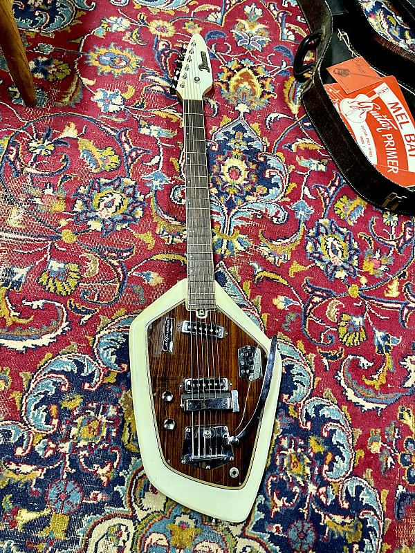 1967 Domino Californian electric guitar - Off White - Vintage | Reverb