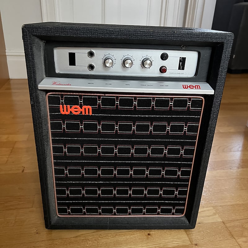 WEM Westminster 1970s 1 x 12 Valve Combo | Reverb UK