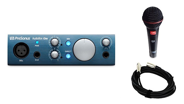 PreSonus AudioBox iOne USB Audio Interface w/ SM Pro G1 | Reverb