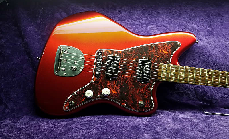 Jazzmaster Guitar w WRHB Pickups Reverse Headstock 2022 - | Reverb