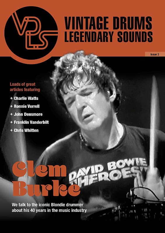Vintage Drums Legendary Sounds Magazine : Volume #3 | Reverb