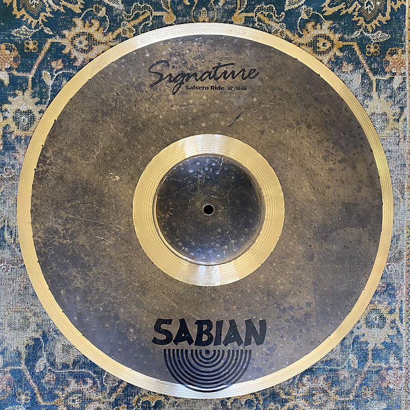 Rare Sabian Signature Richie Garcia Salsero Ride 20” 2806 g | Reverb