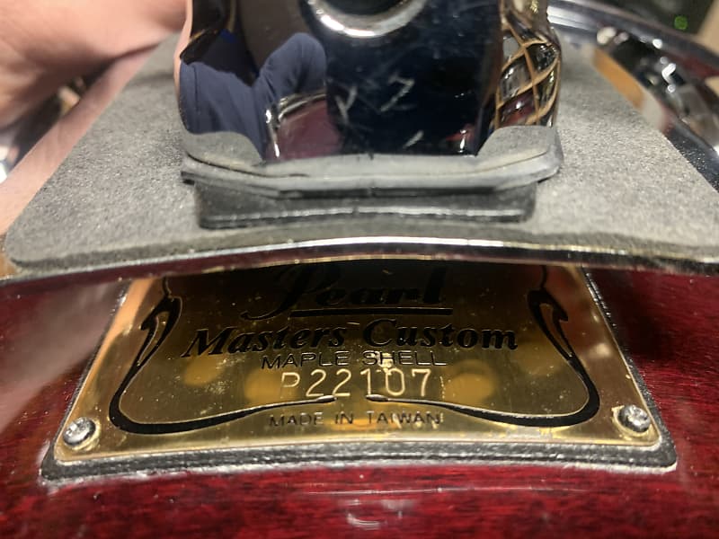 Pearl Masters custom 15” Tom with rims mount | Reverb