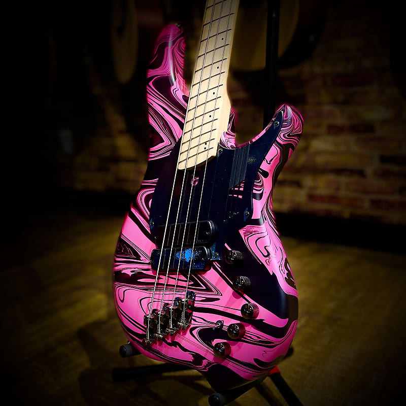 Dingwall NG2 4 string Pink Swirl | Reverb