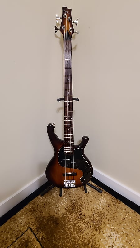 Metal Driver Pj Bass Early 90s Tobacco Burst RARE | Reverb
