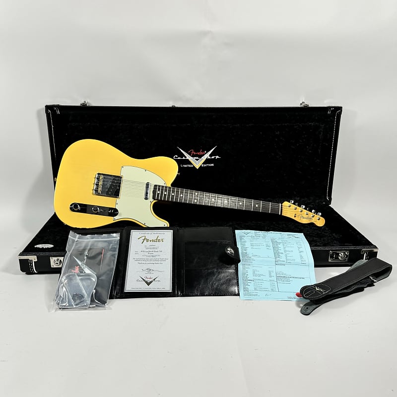 2021 Fender Wild Wood Spec '59 Relic Telecaster Blonde | Reverb