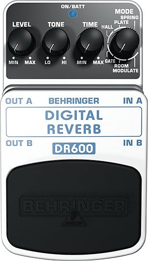 Behringer DR600 Digital Reverb Effect Pedal | Reverb